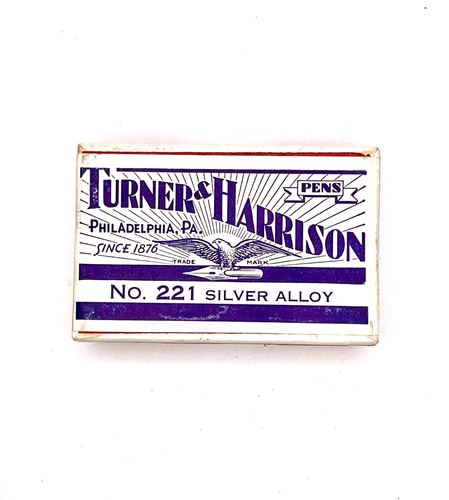 Turner and Harrison Calligraphy Dip Pen Sealed Box of No. 221 Nibs | eBay