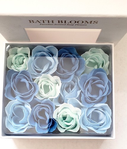 Vidanta Blue Bath Blooms Paradise Scented Soap Flowers 12 piece set | eBay