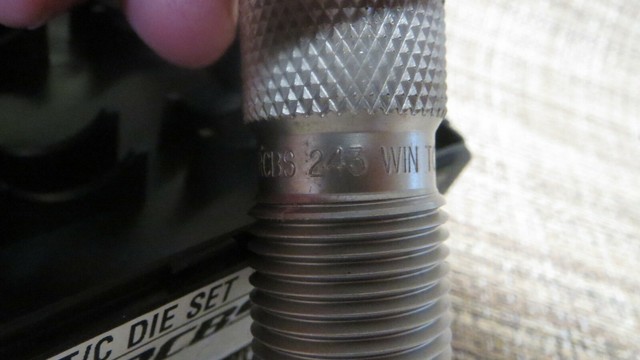 RCBS Small Base Taper Crimp 2 Die Set 243 Winchester AR Series 11407 ...