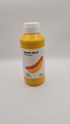 SENAP Ikea Milder Senf 0,5 kg Hotdog Grill Dopping Sauce Dip ### Preis ...