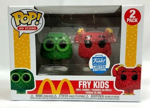 Funko POP! Fry Kids 2 Pack Green/Red Funko Shop Exclusive Ready to Ship ...