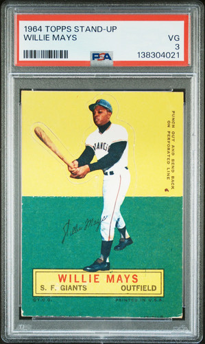 1964 Topps Stand-Up Willie Mays PSA 3 | eBay