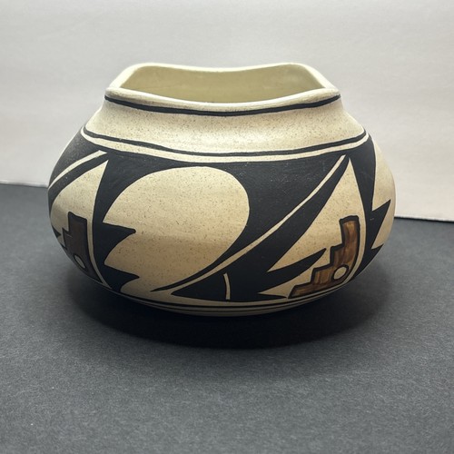 VTG 92’ Native American Shoshone Wipa Pottery Bowl Handmade Beautifully ...