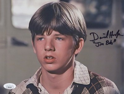 DAVID W. HARPER Signed THE WALTONS 8x10 Photo JIM BOB WALTON Autograph ...