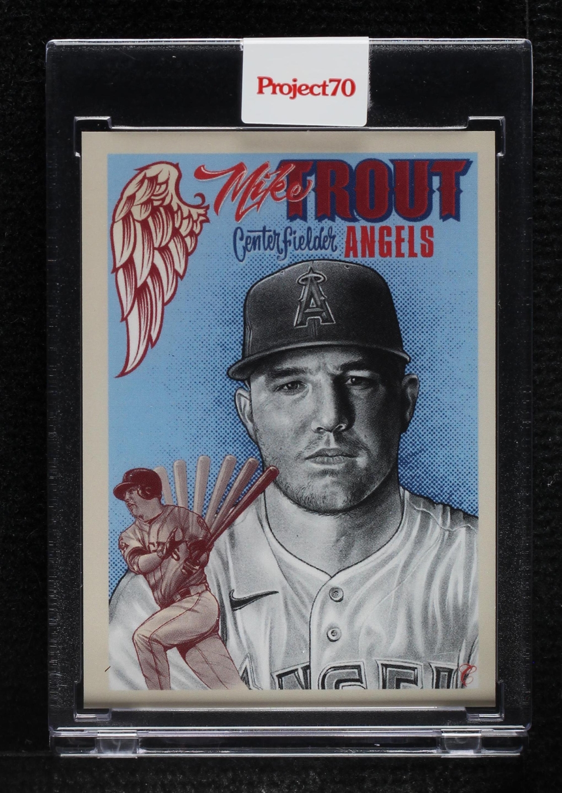2021 Topps Project 70 - Mister Cartoon 1954 Topps Baseball #420 Mike ...