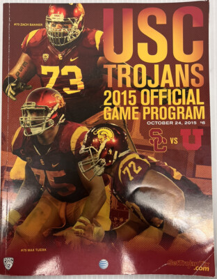 USC Trojans 2015 Official Football Game Program October 24,2015 | eBay