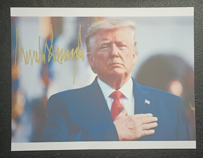 Donald Trump Signed Autograph! | eBay