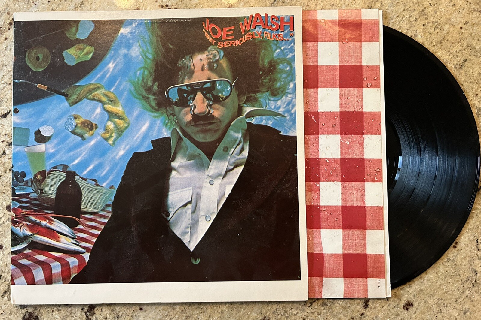 JOE WALSH: but seriously, folks... ASYLUM 12" LP 33 RPM | eBay