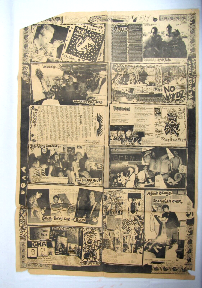 Flipside Vinyl Fanzine Vol 2 12" Record Punk Rock Hardcore Compilation ...