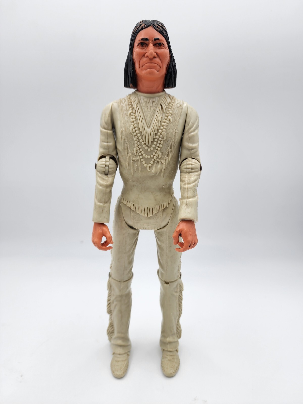1967 Vintage Marx Geronimo Johnny West Lone Ranger Toy Figurine 11 3/4 ...