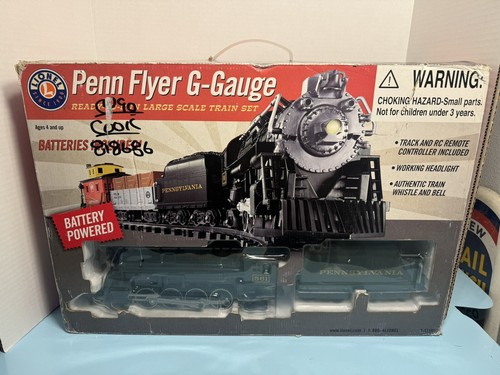 LIONEL Penn Flyer G-Gauge Ready To Run Large Scale Train Set 7-11191 | eBay