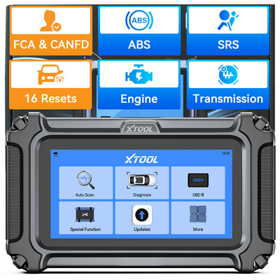 XTOOL D5S Automotive OBD2 Scanner Engine ABS SRS Transmission Diagnostic Tool | eBay