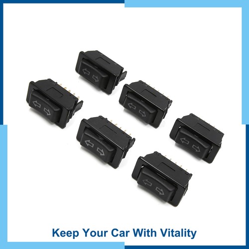 Universal Car Power Window Door Electric Switch Control Button 5 Pins ...