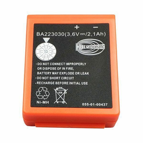5PCS 2100mah BA223030 Battery 3.6V for HBC Radiomatic Crane Remote ...