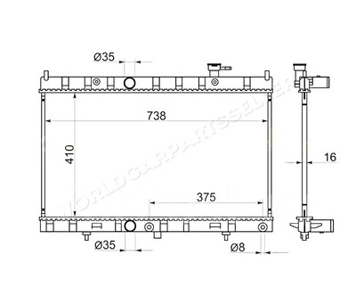 Koyorad Radiator For NISSAN X-Trail 13-18 214104BB0A | eBay