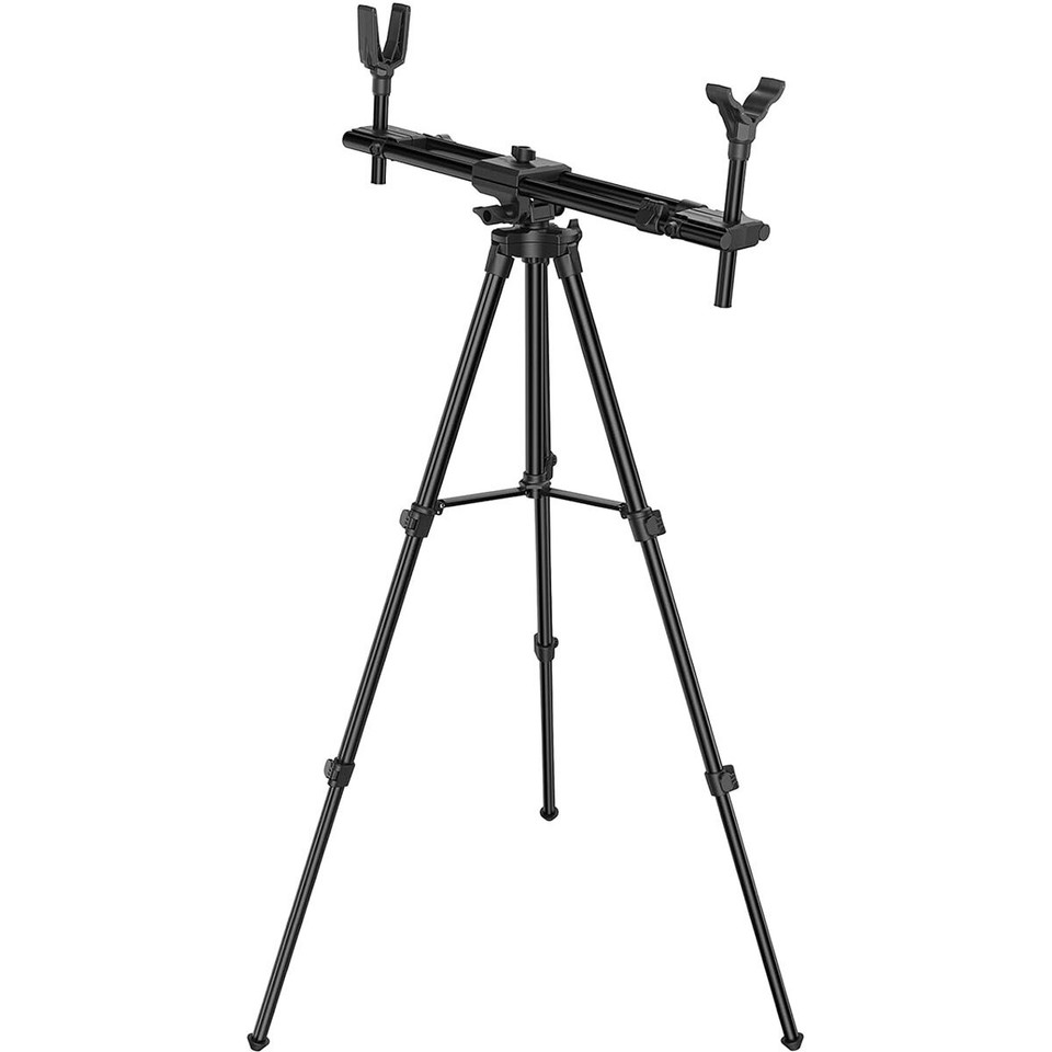 Rifle Shooting Tripod Adjustable Height 24-45.2" Flexible Crossbow ...