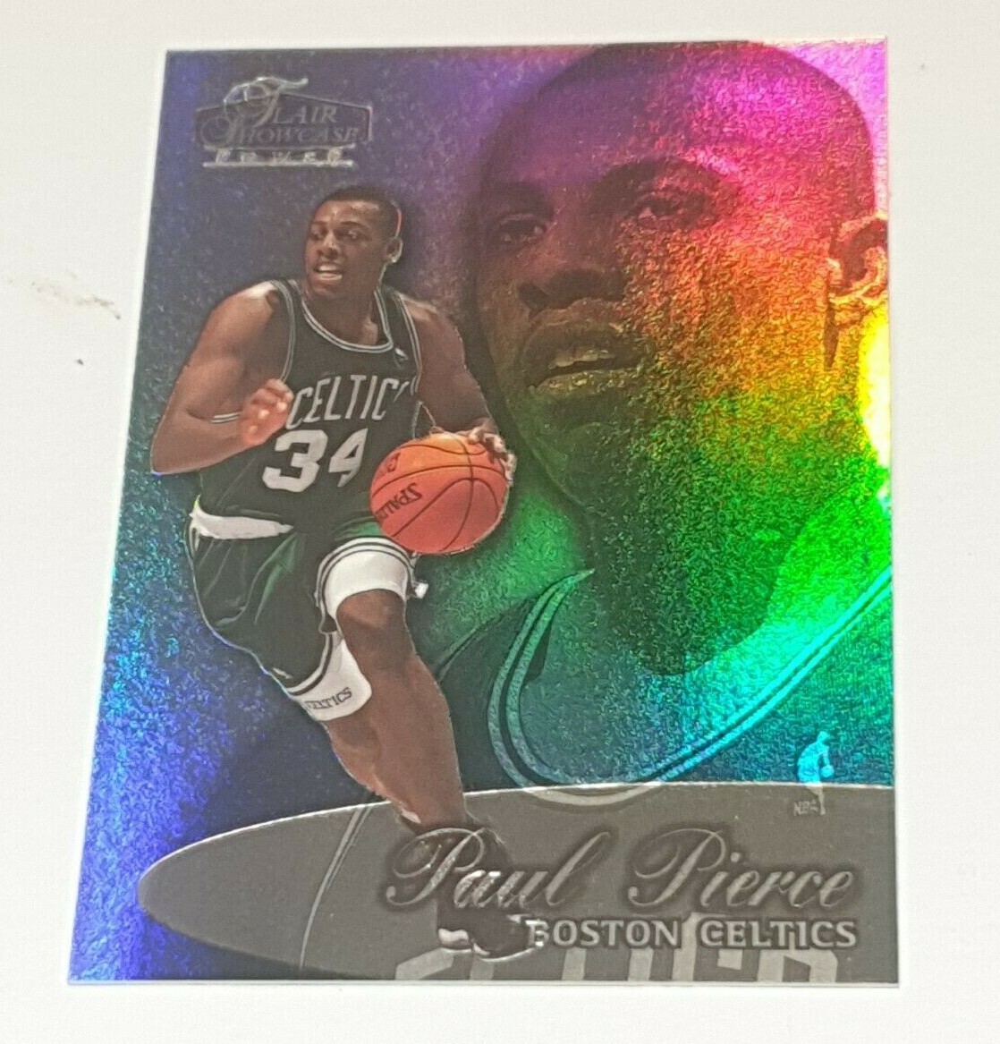 1998-99 Flair Showcase Row 3 Paul Pierce Rookie card - Boston Celtics ...