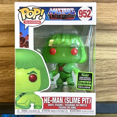 He-Man Slime Pit Funko Pop! #952 2020 ECCC Spring Convention Exclusive ...