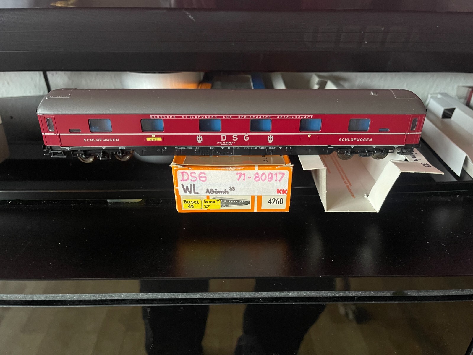 Roco AC HO Art 4260 Schlafwagen der DSG OVP | eBay.de