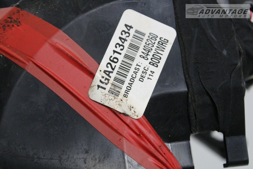 2018-2021 CHEVROLET TRAVERSE 3.6L MAIN CABINE BODY WIRE WIRING CABLE ...