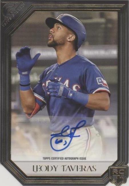 2021 Topps Gallery - Rookie Autographs Leody Taveras #RA-LT (AU, RC ...