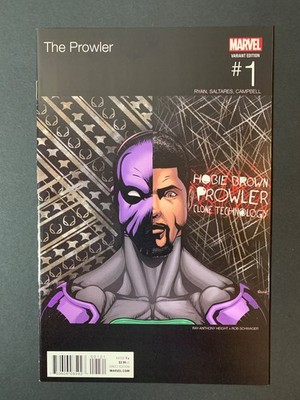 Prowler 1, Hip-Hop Variant Cover (Marvel, Vol 2, 2016) | eBay