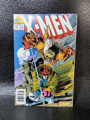 X-Men Vol. 1 # 33 June 1994 Marvel Comics X Men Gambit Sabretooth | eBay