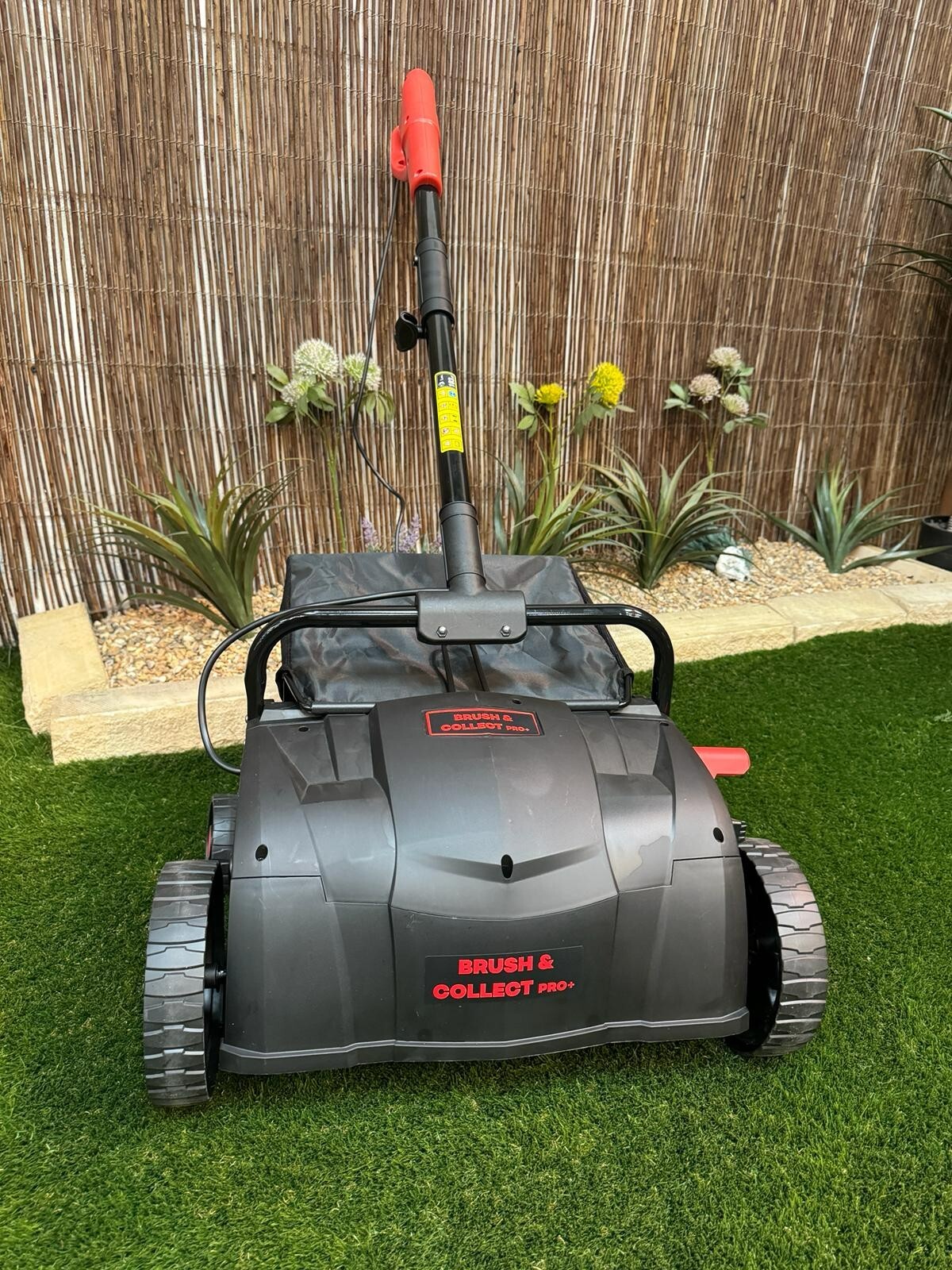 Artificial Turf Lawn Brush Sweeper, Brush & Collect Pro Plus | eBay