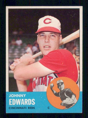 1963 TOPPS BASEBALL # 178 JOHNNY EDWARDS 12779 | eBay