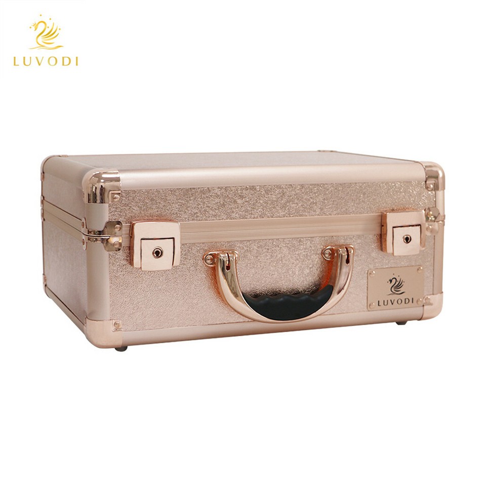 Luxury Make Up Vanity Case Travel Box Beauty Cosmetic Storage Organizer ...