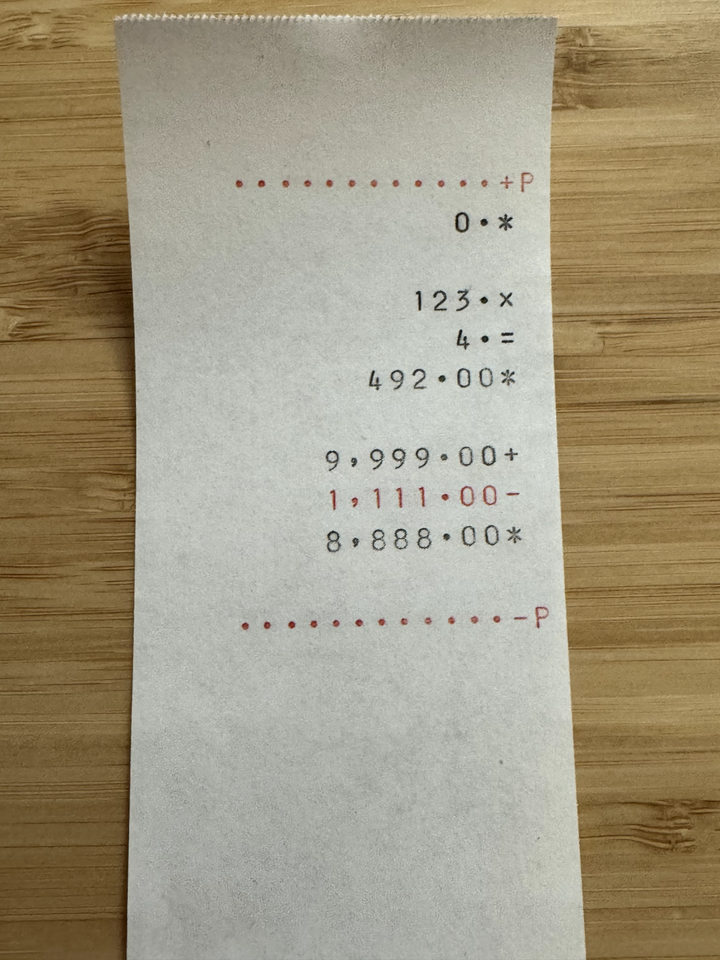 Sharp Compet QS-2760H Printing Calculator + Excellent + Paper + Tested ...