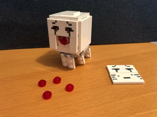LEGO MINECRAFT GHAST FROM SET 21122 VERY RARE LEGO Baukästen & Sets ...
