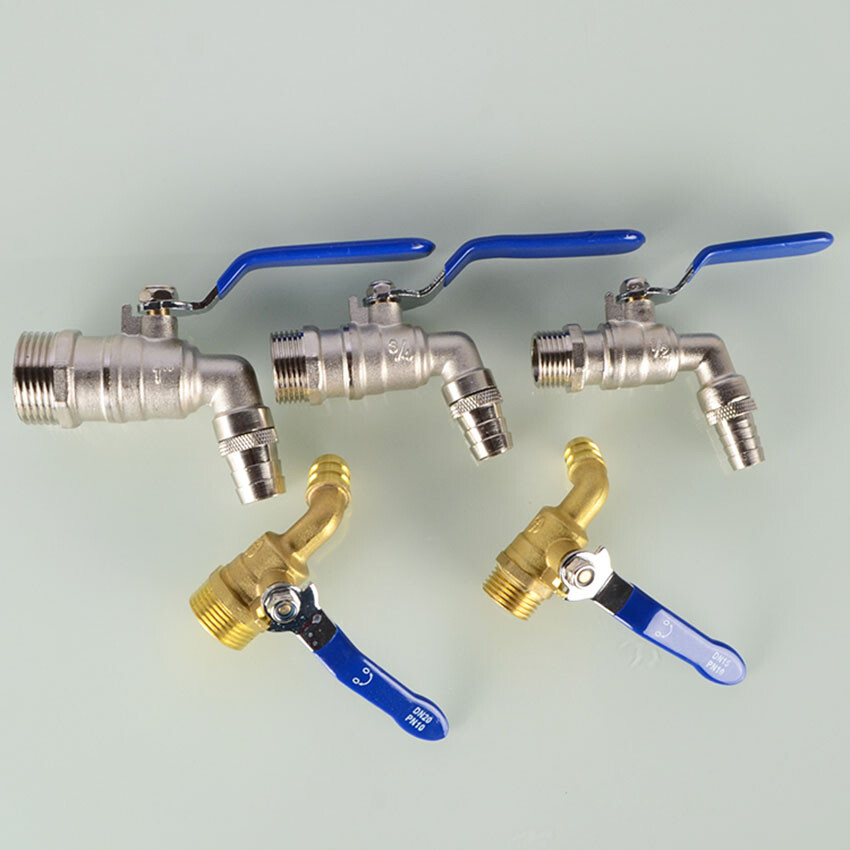 Lever Outside Tap 1/2 3/4 1 Inch Hose Union Bib Tap For Garden/Outdoor ...