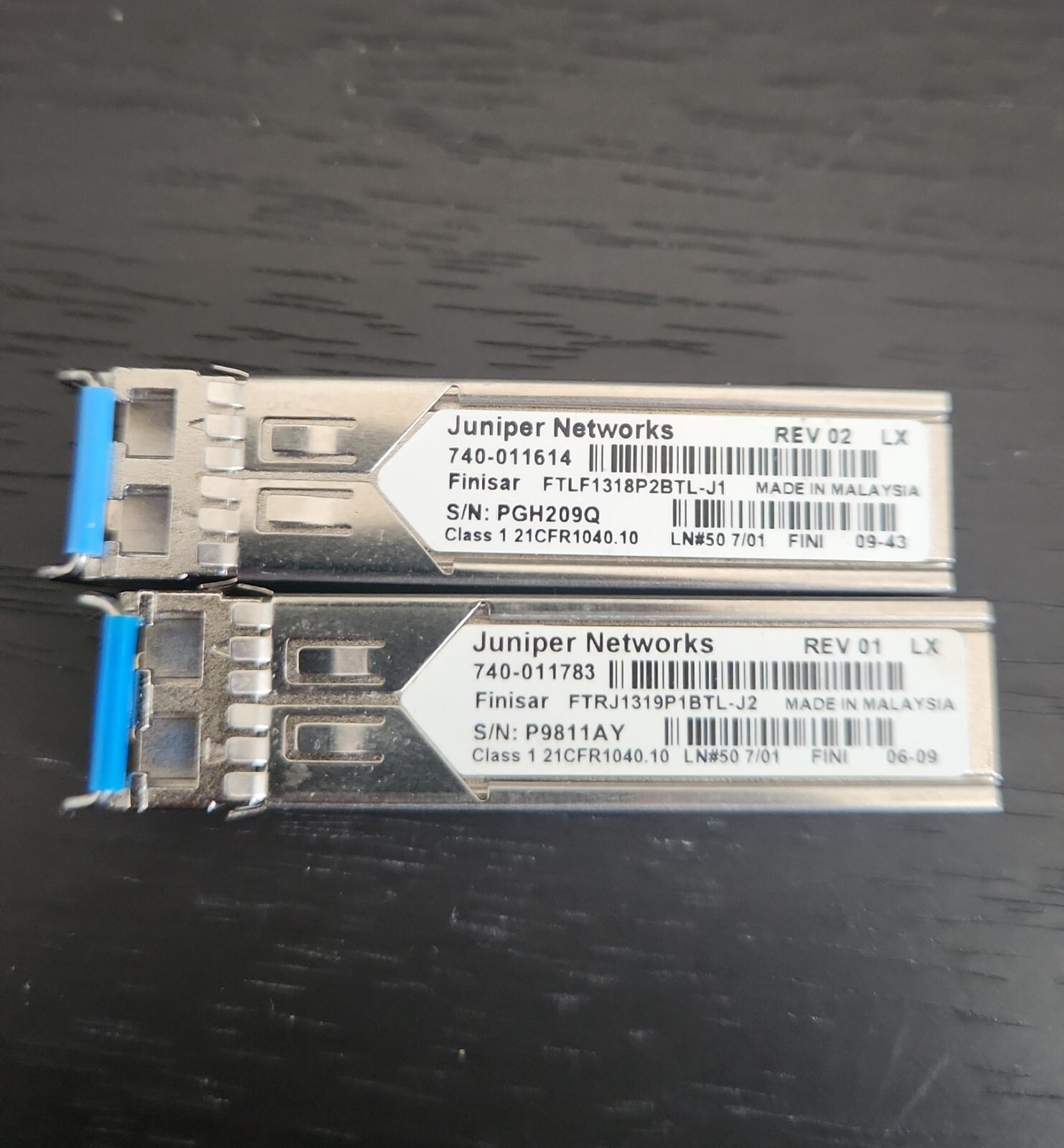 Juniper Networks SFP-1GE-LX 740-011614 1G 10km 1310nm 1000Base-LX Lot ...