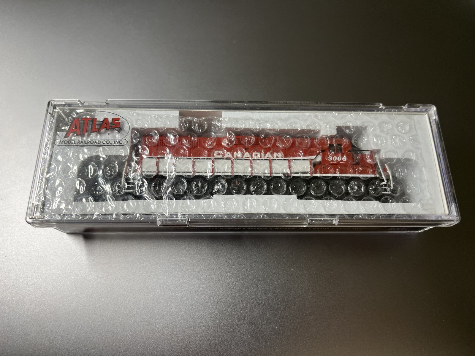 Atlas Gold series N scale GP38-2 Canadian Pacific CP 3006 factory DCC ...
