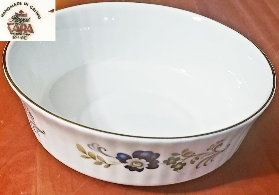 Royal Tara Trellis Corn Flower Blue Open Sugar Bowl Excellent Condition ...