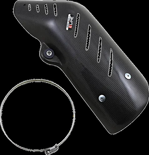 Moose E Line Exhaust Stock Pipe Guard Heat Shield KTM 790 Adventure R ...