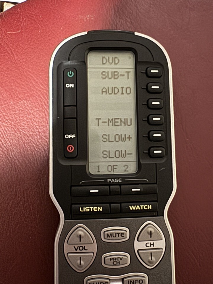 GENUINE URC MX-900i IR/RF TEXT BASED UNIVERSAL REMOTE - GUARANTEED | eBay