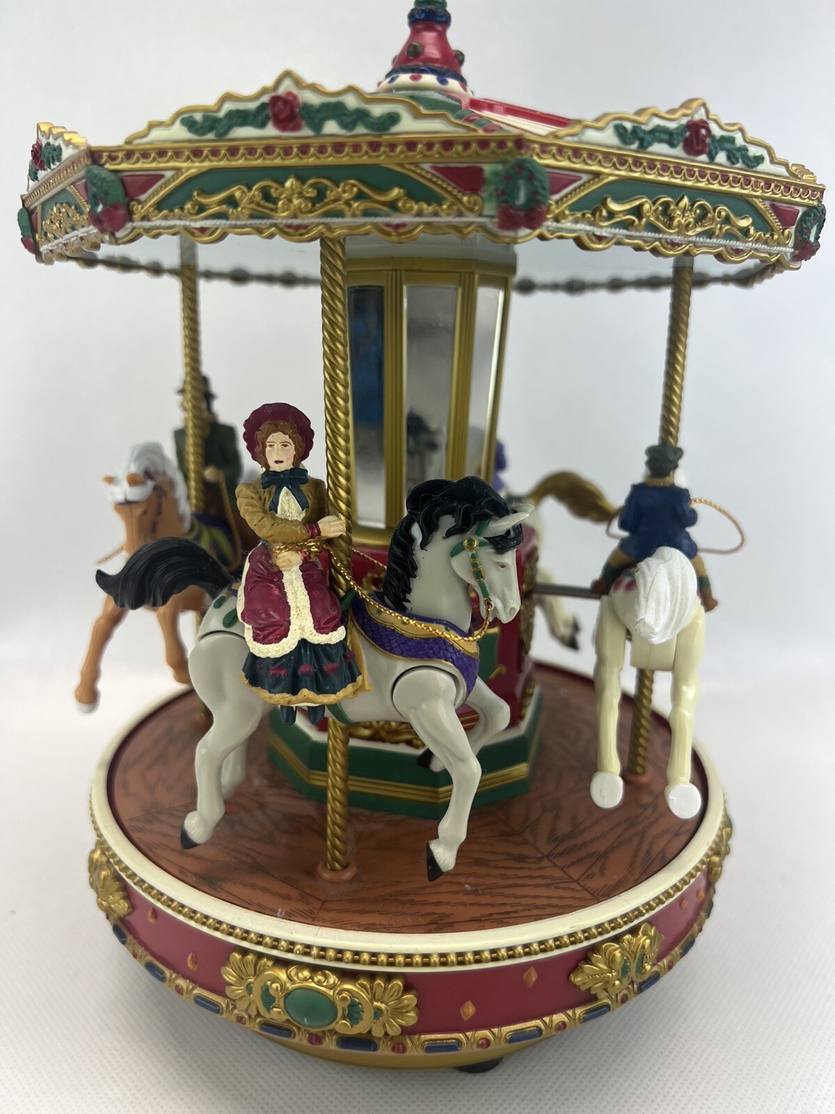 Mr. Christmas Holiday Go Round Merry Go Round Musical Animated 50 Songs ...