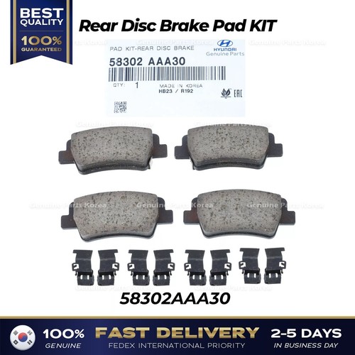 ⭐Genuine⭐ Rear Disc Brake Pad KIT 58302AAA30 for Hyundai Elantra | eBay