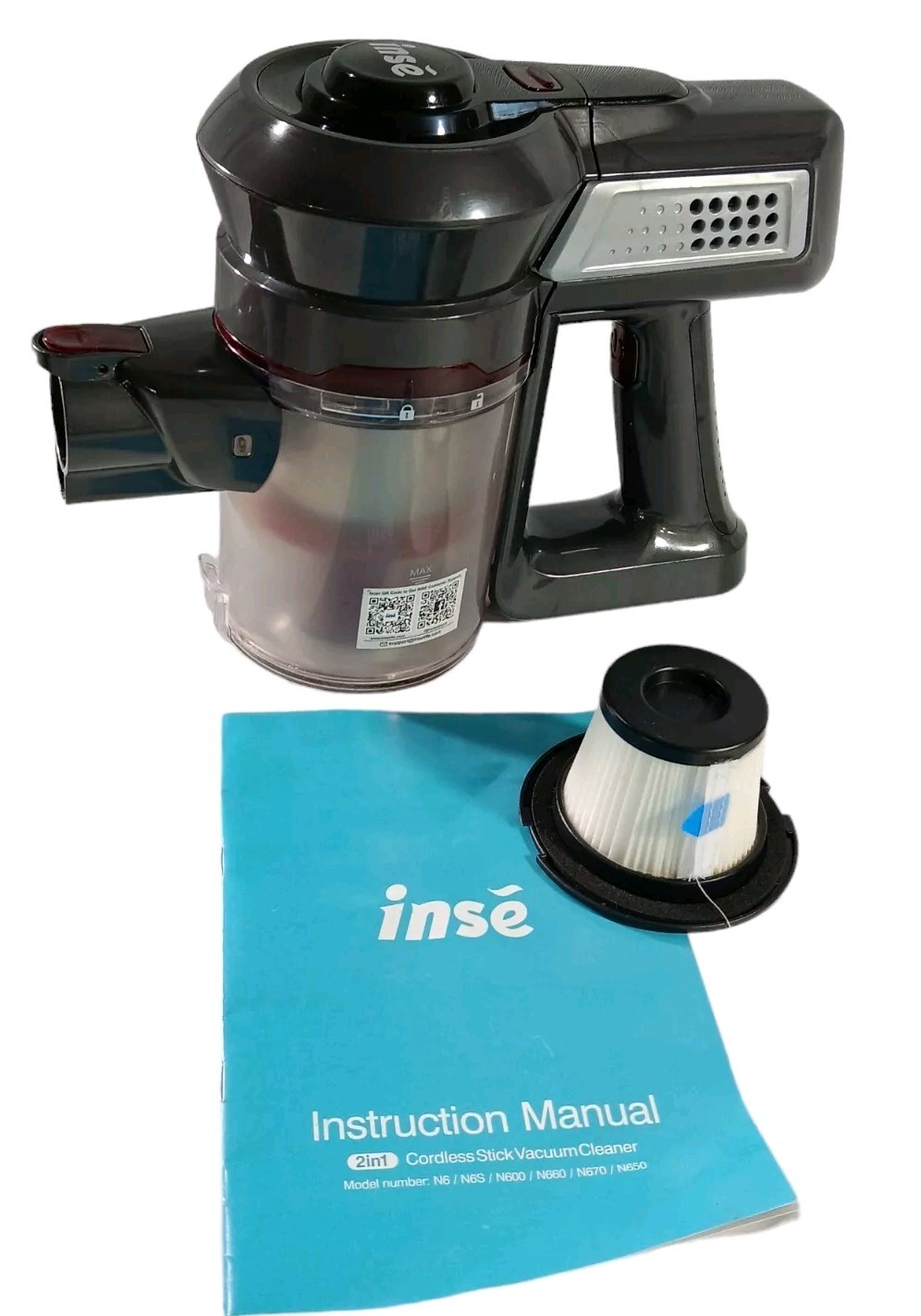 INSE N650 Cordless Handheld Stick Upright Vacuum Motor Only | Red | | eBay