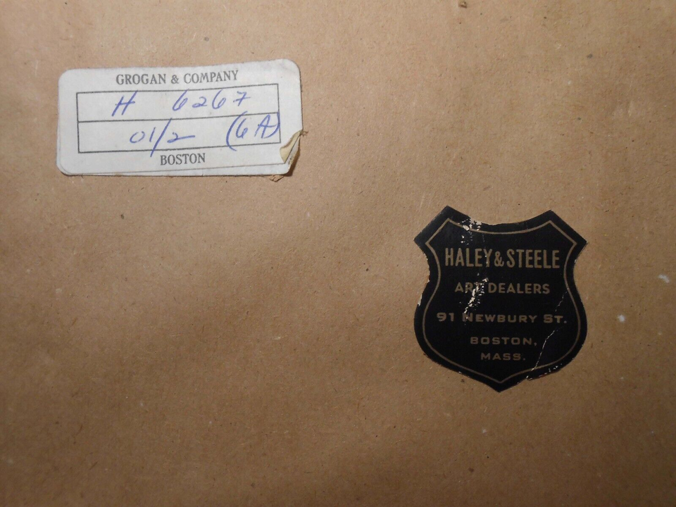 ISABELLA BANKS MARKELL (USA 1891-1980) 'BOSTON' B/W AQUATINT PRNT #4/50 ...