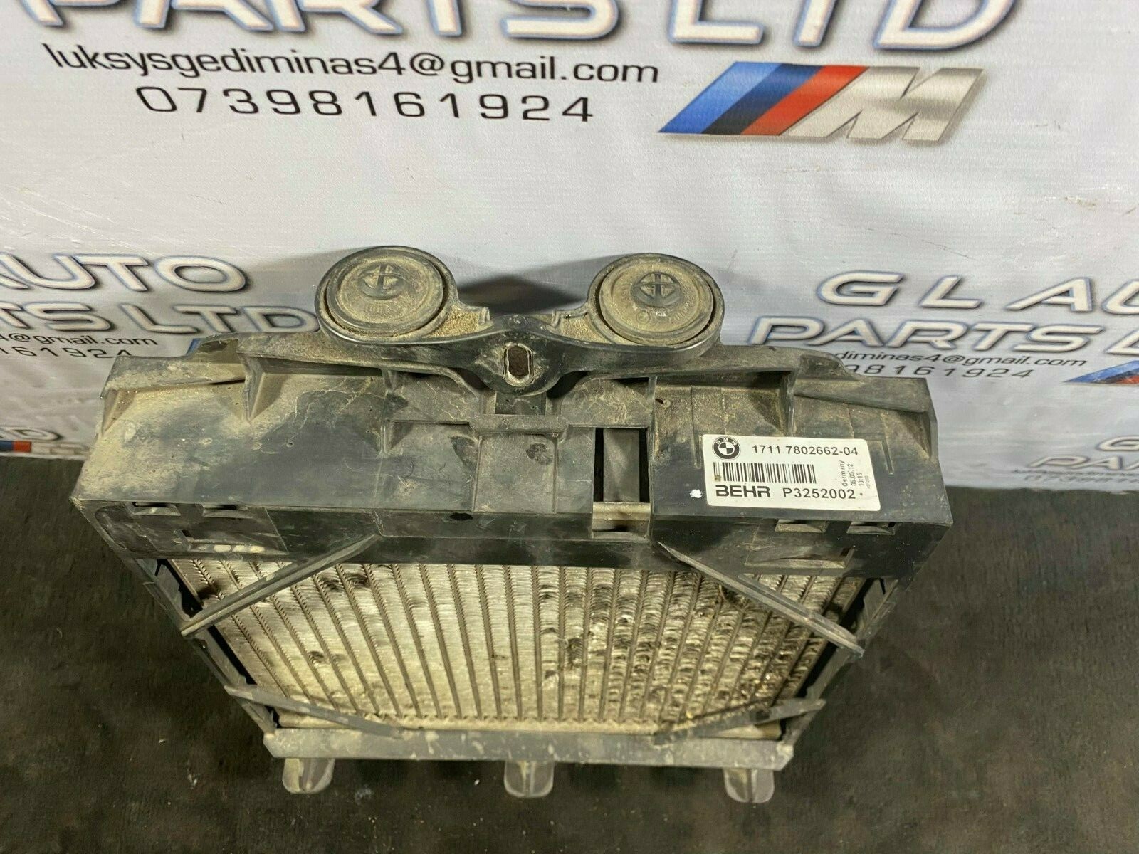 BMW 5 Series F10 Radiator Driver Side 2.0 Diesel Auto 7802662 2013 for ...