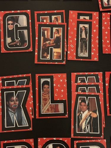 1984 MJJ Productions Michael Jackson Trading Card Lot Of 45+ Cards | eBay
