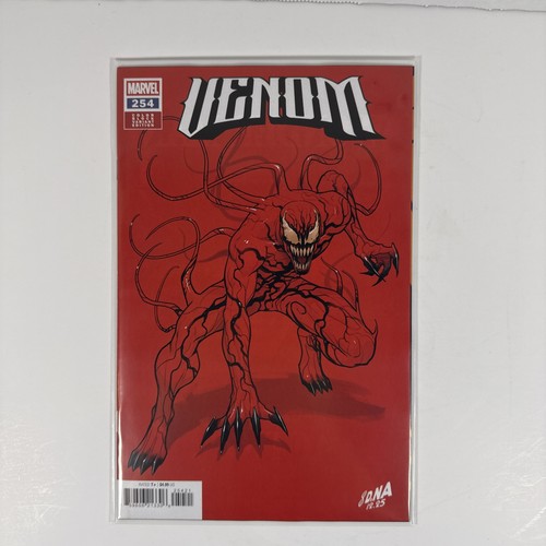 Venom #254 David Nakayama Color Block Red Variant 2/11/26 Marvel | eBay UK