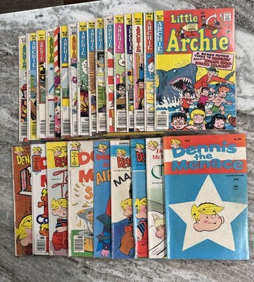 Archie Series / Dennis the Menace Lot Of 25 Books Mixed Grades 👀🔥 | eBay