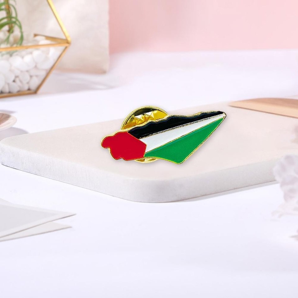 Palestine Palestinian Flag Pin Badge Lapel Free Palestine Gift National ...