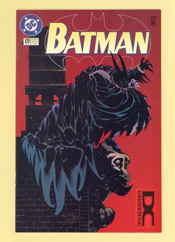 Batman 520 DC Universe Logo Variant HTF 1995 Rare DCU Kelly Jones Doug ...