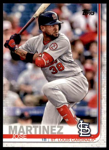 2019 Topps Baseball Card Jose Martinez #123 (56401) | eBay