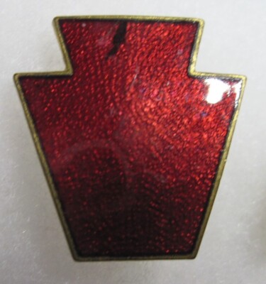 Army DI DUI PB pinback ww2 28th INFANTRY DIVISION patch-type Keystone ...